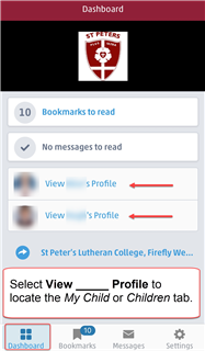 Firefly App for Parents — St Peters