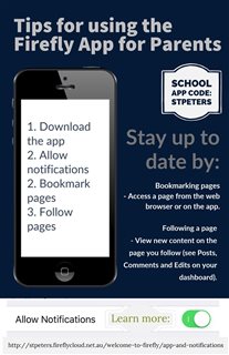 Firefly App for Parents — St Peters